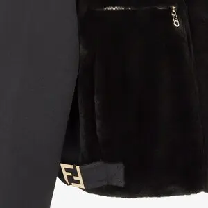 Fendi Wool And Mink Jacket
