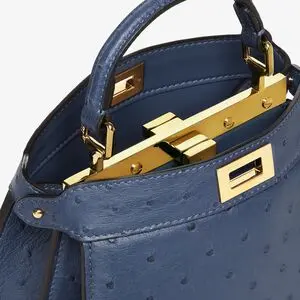 Fendi Ostrich Leather Bag