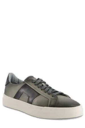 Santoni Logo-embossed Lace-up Sneakers
