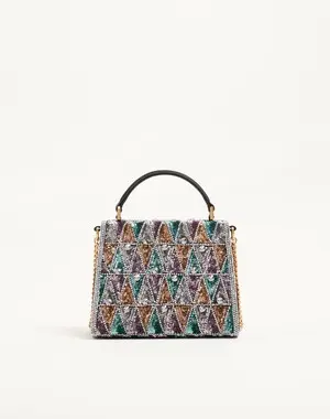 Valentino Garavani Vsling Mini Embroidered Handbag