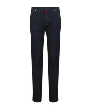 Kiton Slim-fit Jeans - Black