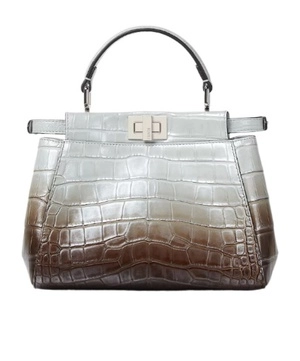 Fendi Graduated-effect Crocodile Bag