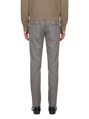Eleventy Drawstring Pleated Trousers