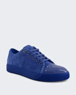 LANVIN Lace-up Panelled Sneakers