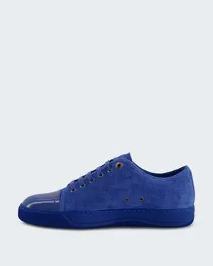 LANVIN Lace-up Panelled Sneakers
