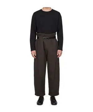 MAGLIANO Belted Paperbag-waist Trousers