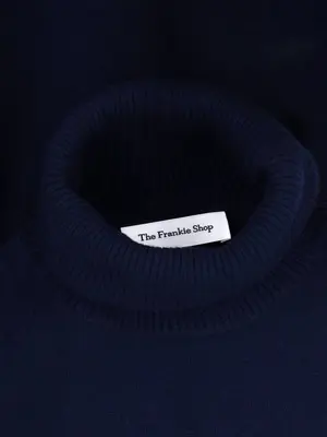 THE FRANKIE SHOP Gala Turtleneck Long-sleeve Knit Top