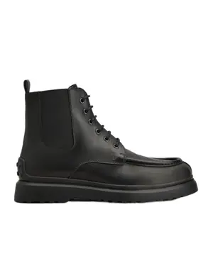 TOD'S Combat Boots In Leather