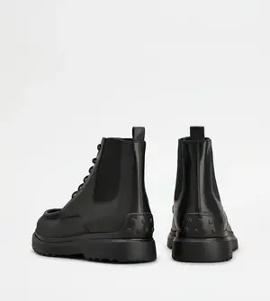 TOD'S Combat Boots In Leather