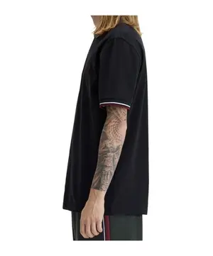 Fred Perry Tipped Logo Polo Shirt