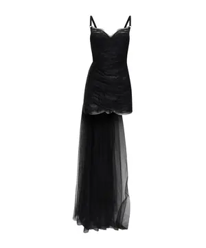 MARIA LUCIA HOHAN Latifa Lace-trimmed Ruched Mini Dress