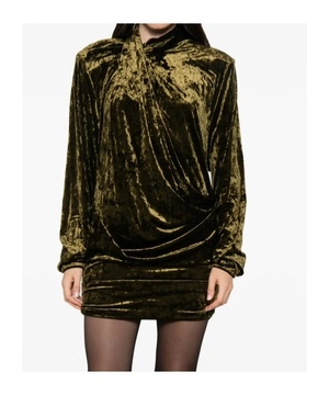ENTIRE STUDIOS Dalters Draped Mini Dress