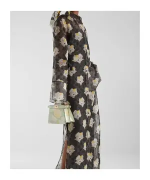 Fendi Multicolor Sunny Side Flowers Karung Bag