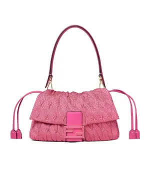 Fendi Mamma Baguette Medium - Fuchsia
