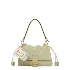 Fendi Sage Nappa Leather Bag