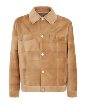Fendi Colour Mink Blouson - Camel