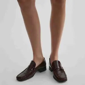 Phoebe Philo Square Toe Loafers