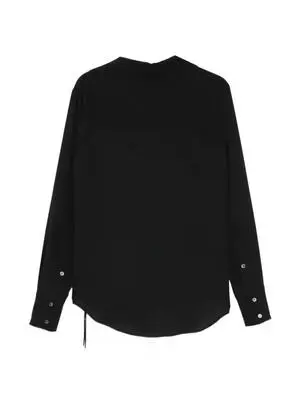 CENERE GB Tie-fastening Long-sleeve Shirt