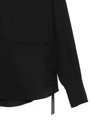 CENERE GB Tie-fastening Long-sleeve Shirt