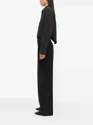 Simkhai Renata Cropped Button-down Shirt