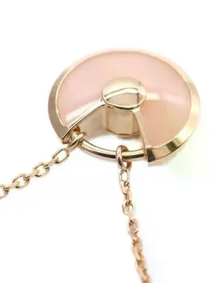 Cartier 2010s Amulette De Diamond Pendant Necklace