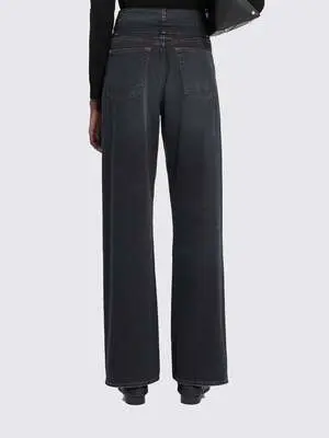 MAISON MARGIELA Distressed-effect Straight Denim Jeans With Logo