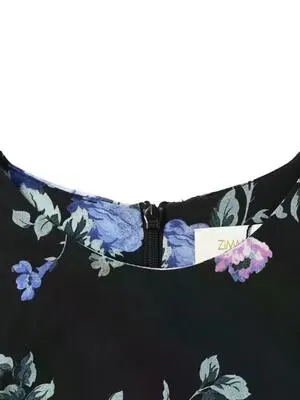 Zimmermann Floral-print Ruffled Mini Dress