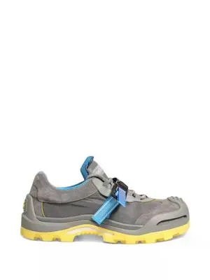 Dolce & Gabbana Gray Airmaster Panelled Low-top Sneakers - Grey