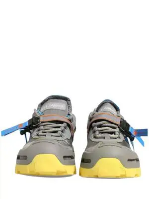 Dolce & Gabbana Gray Airmaster Panelled Low-top Sneakers
