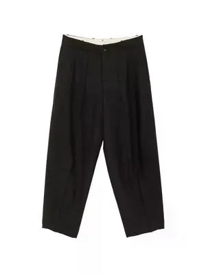 NINE:INTHE:MORNING Pleated-detail Trousers - Grey