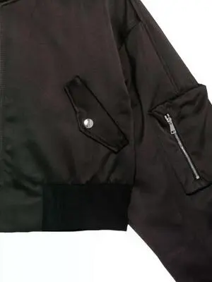 Plan C Zip-fastening Bomber Jacket