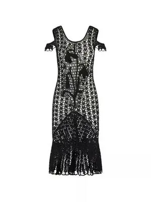 JW Anderson Snowdrop Crochet Midi Dress