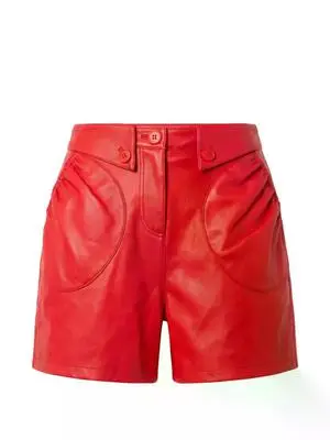 TRUSSARDI Button-detail Ruched-pocket Shorts
