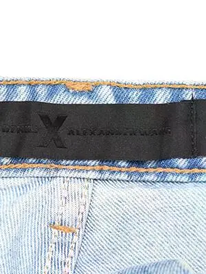 Alexander Wang Bite Raw-hem Denim Shorts
