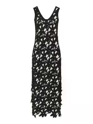 Anjuna Macramé Tank Midi Dress