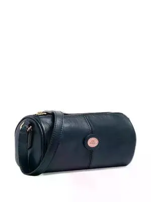 THE BRIDGE Cylindrical-shape Leather Shoulder Bag