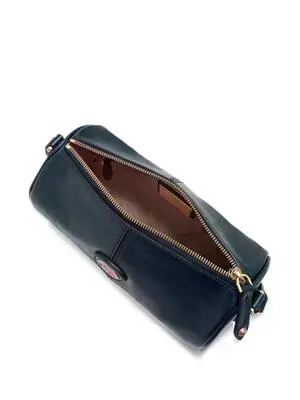 THE BRIDGE Cylindrical-shape Leather Shoulder Bag