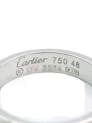 Cartier 2010s Mini Love Ring - Silver