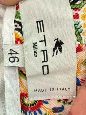 Etro Patchwork-design Trousers