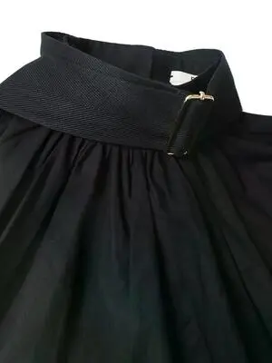 Fendi High-neck Mesh-panelled Shirt