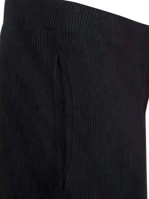 Issey Miyake Ribbed-knit Trousers