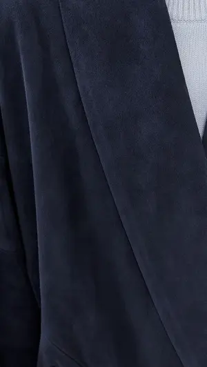 Co Suede Wrap Jacket