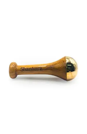 SHANKARA NATURALS Kansa Massage Wand - None