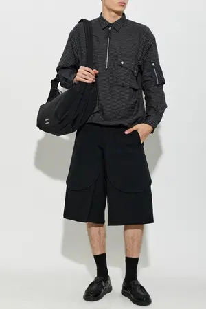 Comme Des Garçons Wide-leg Shorts