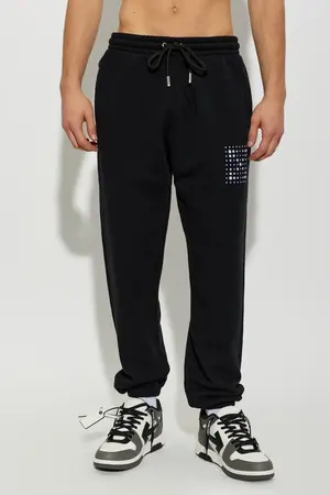 Off-White Drawstring Cuffed Sweatpants