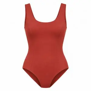 RIVE & RITUEL Larisa Bordeaux Bodysuit - Red