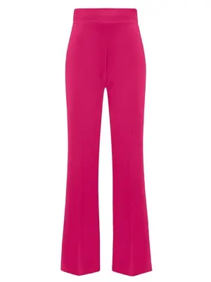 TIA DORRAINE High-waist Flared Trousers Hot