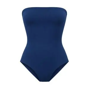 RIVE & RITUEL Josephine Strapless Dark Bodysuit - Blue