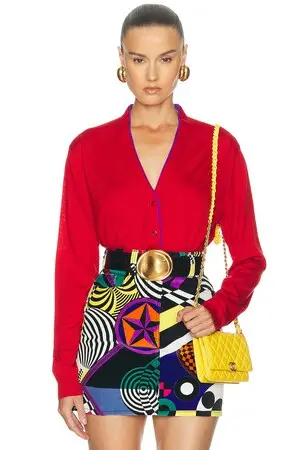Versace Knit Sweater - Red
