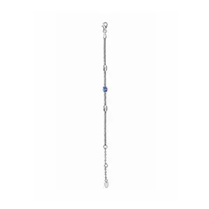 SEROTONIN COMPLICE Bracelet With Blue Sapphire - Silver/blue